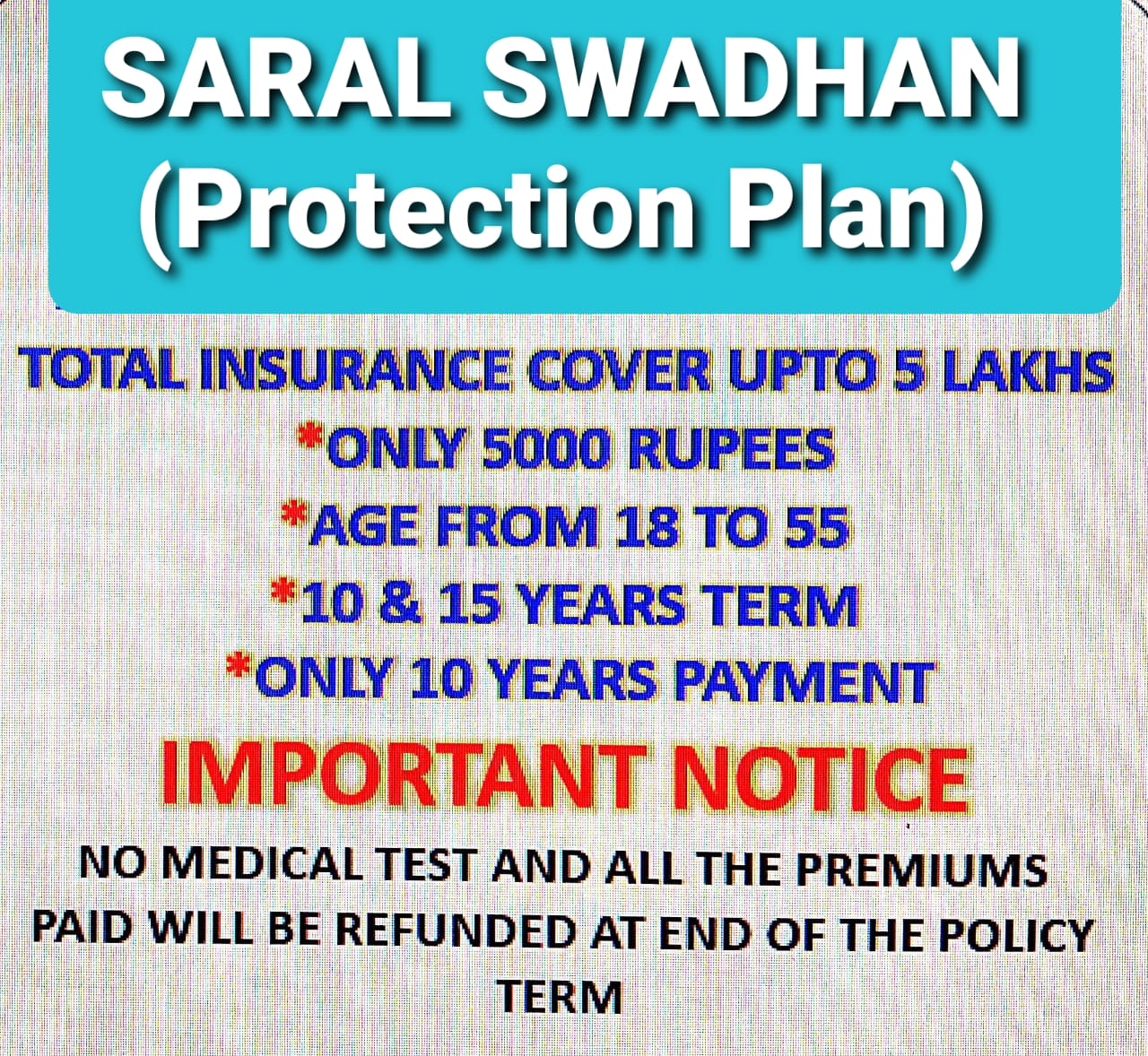 Health and Life Insurance Pays when There is A Loss of Asset